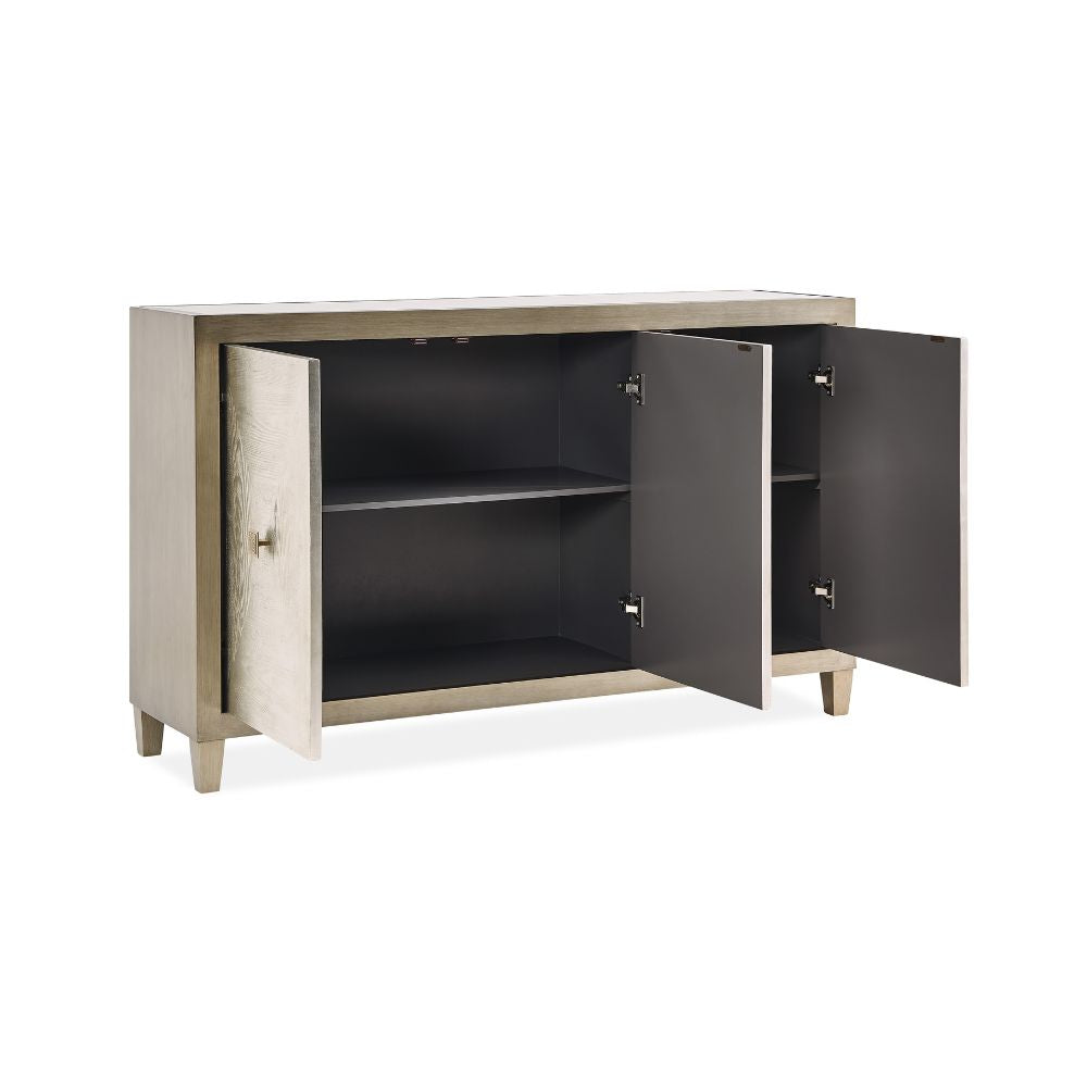 Nova 3 Door Silver Sideboard – Sleek Storage with Modern Elegance ...