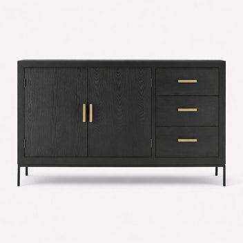 Brixton Black Sideboard – Elegant & Chic Storage Solution for Modern ...