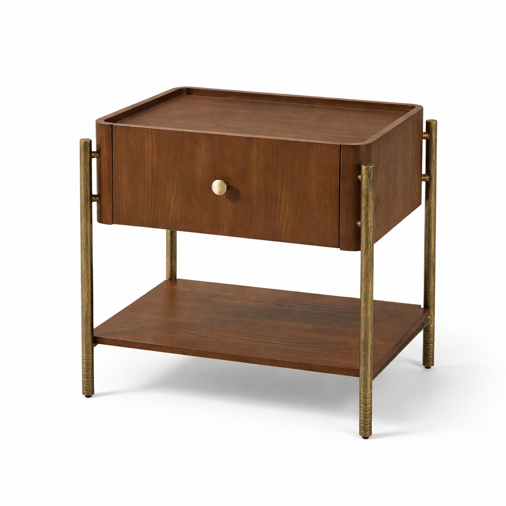 Lima 1 Drawer End Table – Orchard Home
