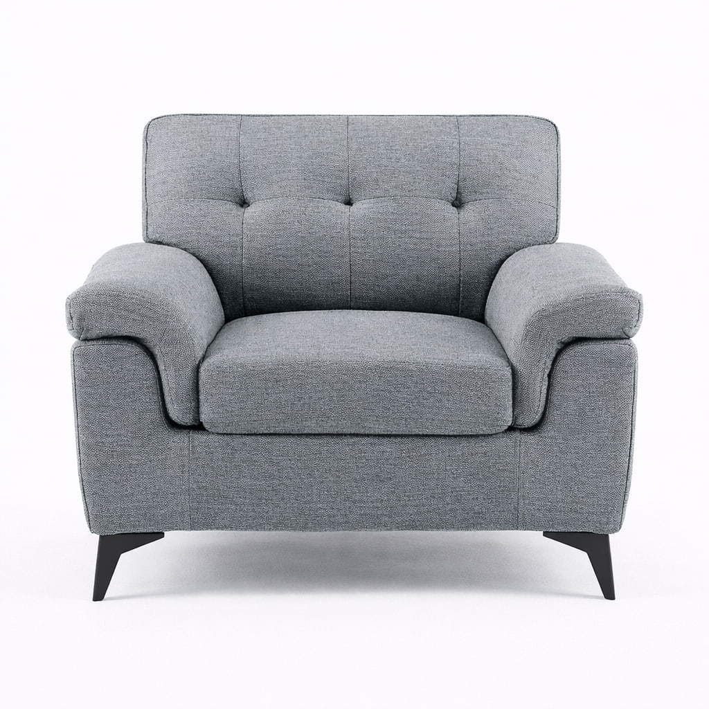 Ottawa Dark Grey Armchair – Contemporary Style with Ultimate Comfort ...